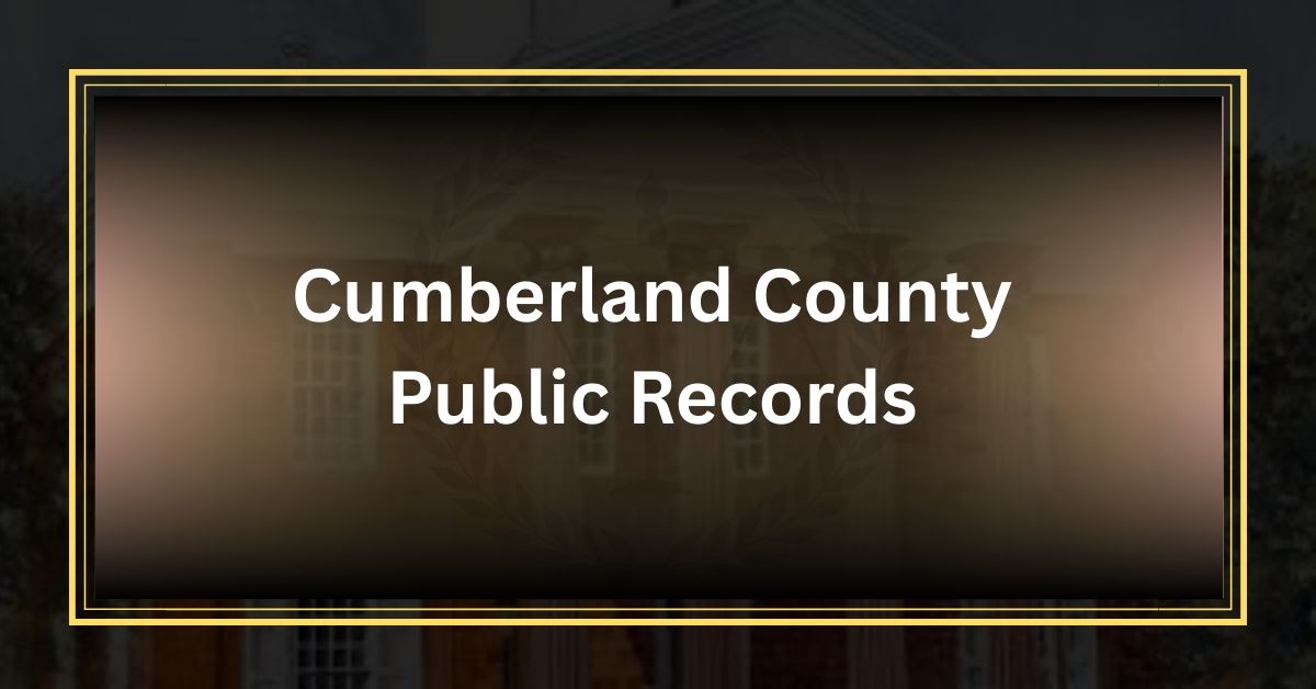 Cumberland County Public Records